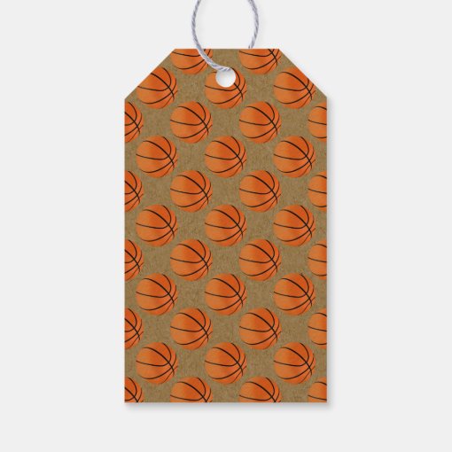 Basketball Favors Tag for B-ball Fans Gift Tag | Zazzle