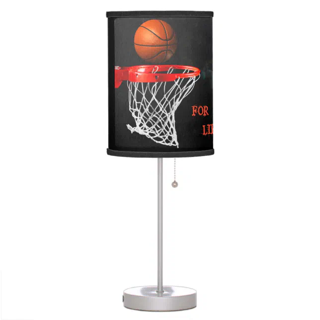 Basketball For Life Table Lamp | Zazzle