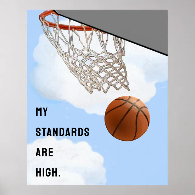 Basketball Goals Poster | Zazzle