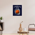 Basketball Graduation Congrats Poster | Zazzle