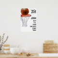 Basketball Graduation Poster | Zazzle