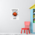 Basketball Graduation Poster | Zazzle
