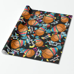 Basketball Gift Wrap & Wrapping Paper for Hoops Fans