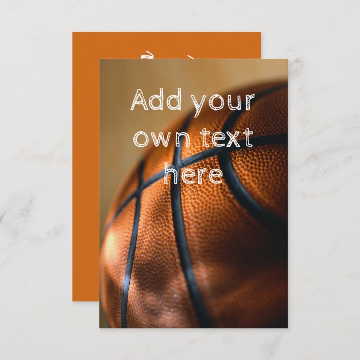 Basketball Invitation | Zazzle.com