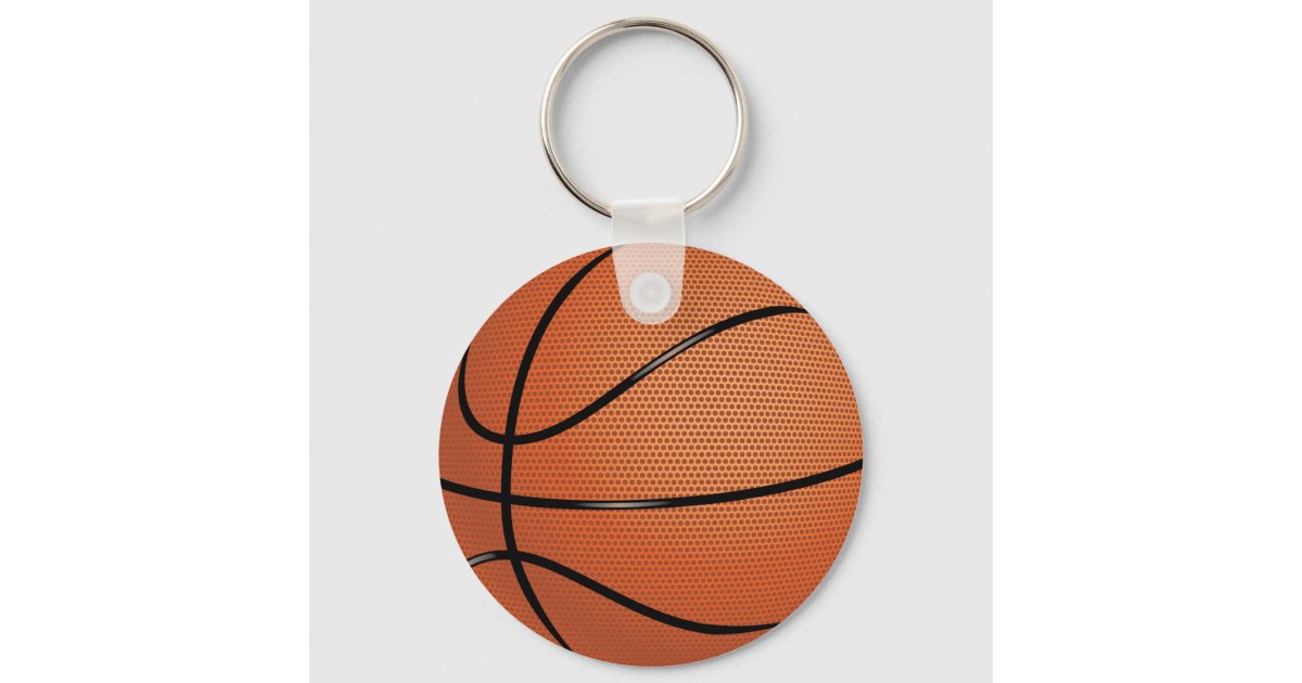 basketball Keychain | Zazzle