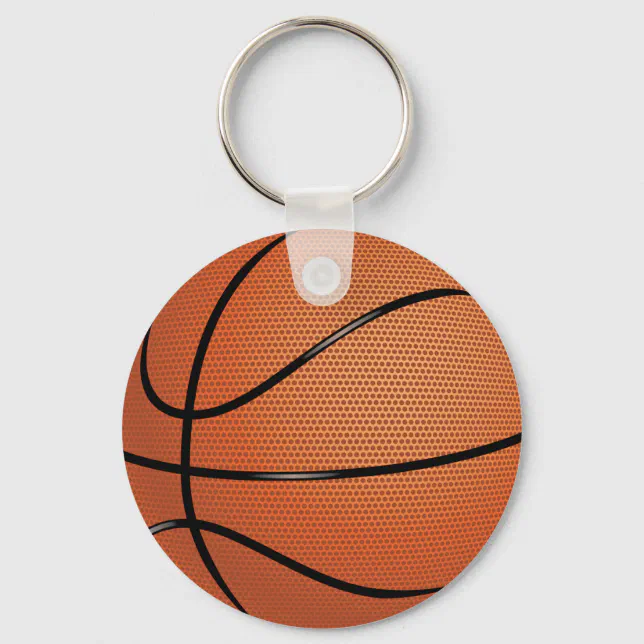basketball Keychain | Zazzle