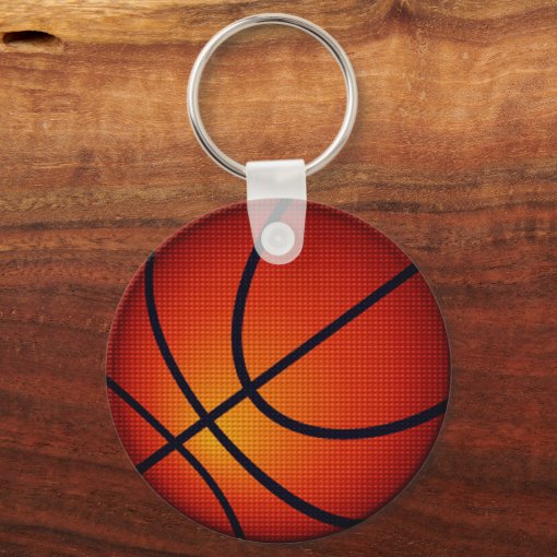 Basketball Keychains with Modern Cool Design | Zazzle