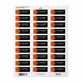 Basketball Label | Zazzle