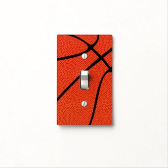 Basketball Light Switch Cover | Zazzle