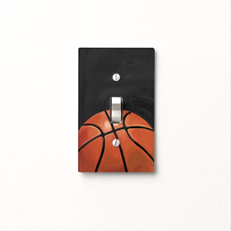 Basketball Light Switch Cover | Zazzle