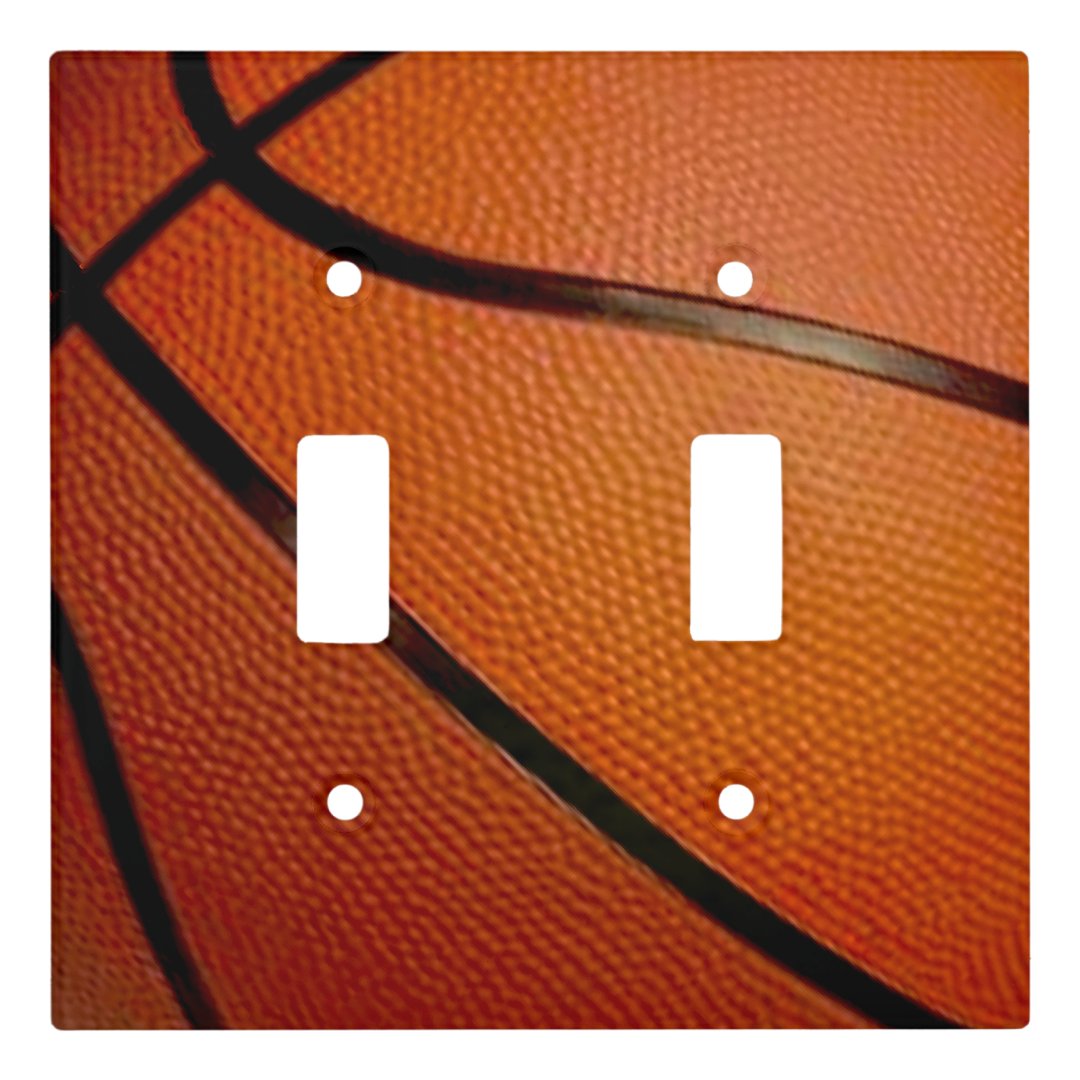 Basketball Light Switch Plates 1 to 3 Switches | Zazzle