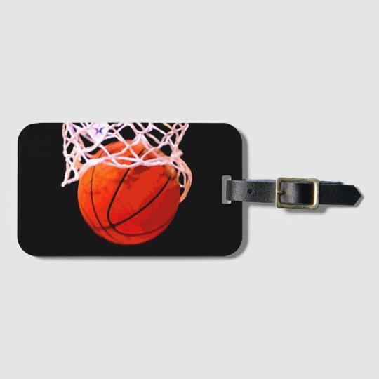 Basketball Luggage Tag | Zazzle.com