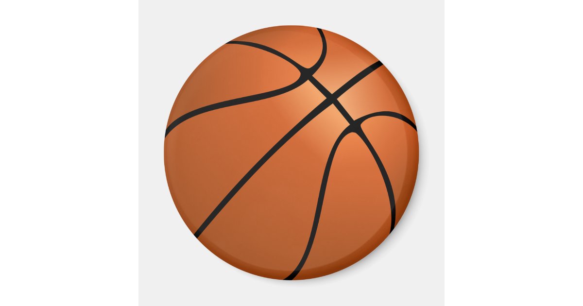 Basketball Magnet | Zazzle