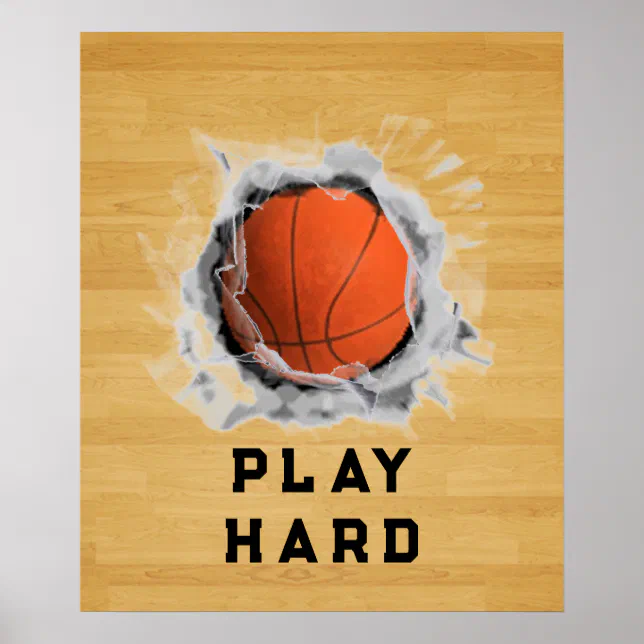 Basketball Motivational Poster | Zazzle