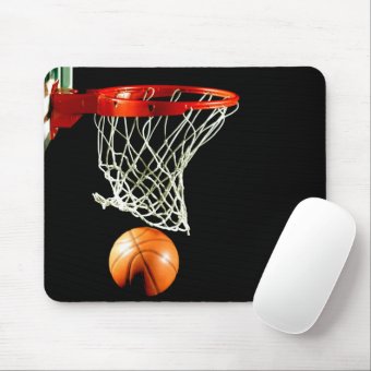 Basketball Mouse Pad | Zazzle