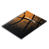 Basketball notebook | Custom school supplies | Zazzle