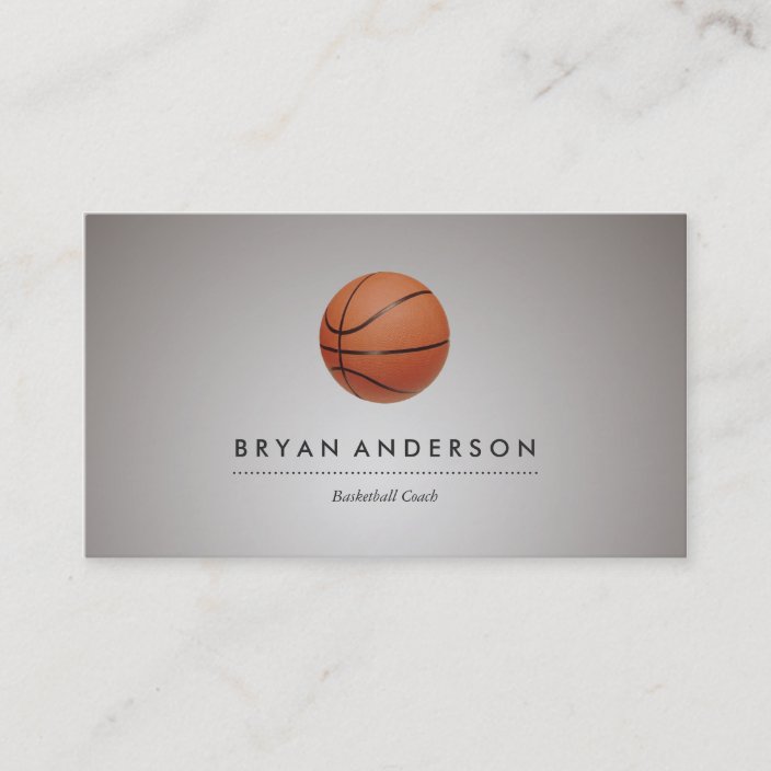 Basketball - Personal Business Card | Zazzle.com