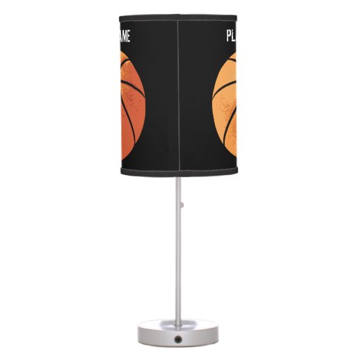 Basketball (Personalizable) Table Lamp | Zazzle