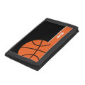 Basketball Personalized Kids Name Trifold Wallet | Zazzle