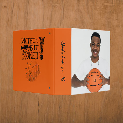 Basketball Photo Album Sport Series Scrapbook 3 Ring Binder | Zazzle