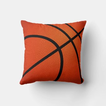 Basketball Pillow | Zazzle
