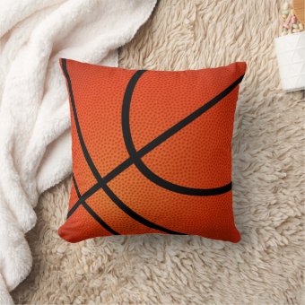 Basketball Pillow | Zazzle