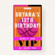 Basketball Pink Birthday Party VIP Pass Badge | Zazzle