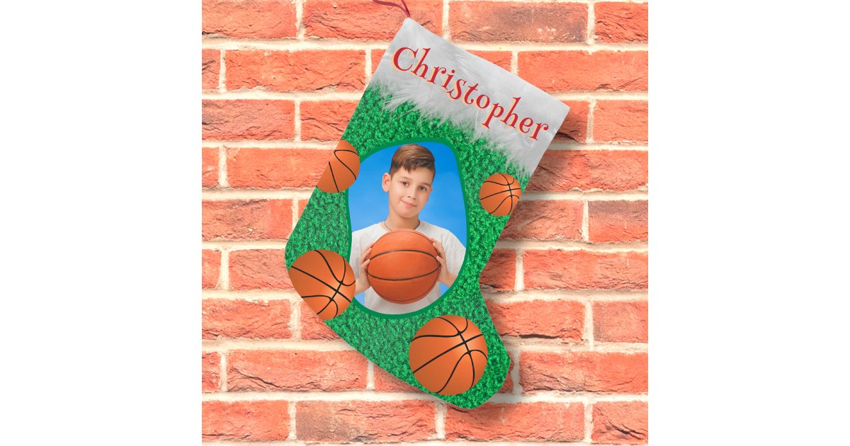 Basketball Player Basketball Coach Photo Name Cool Small Christmas ...