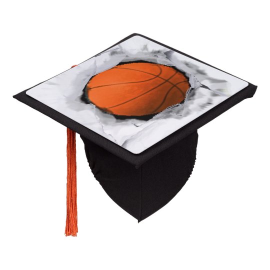 basketball player graduation cap topper | Zazzle.com
