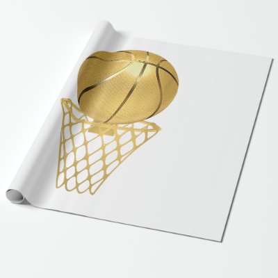 Basketball Gift Wrap & Wrapping Paper for Hoops Fans