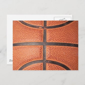 Basketball Postcard | Zazzle