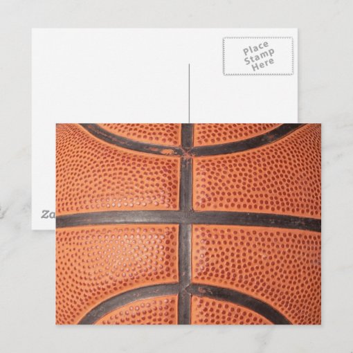 Basketball Postcard | Zazzle