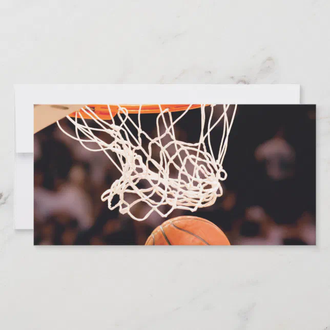 Basketball Scoring Card | Zazzle