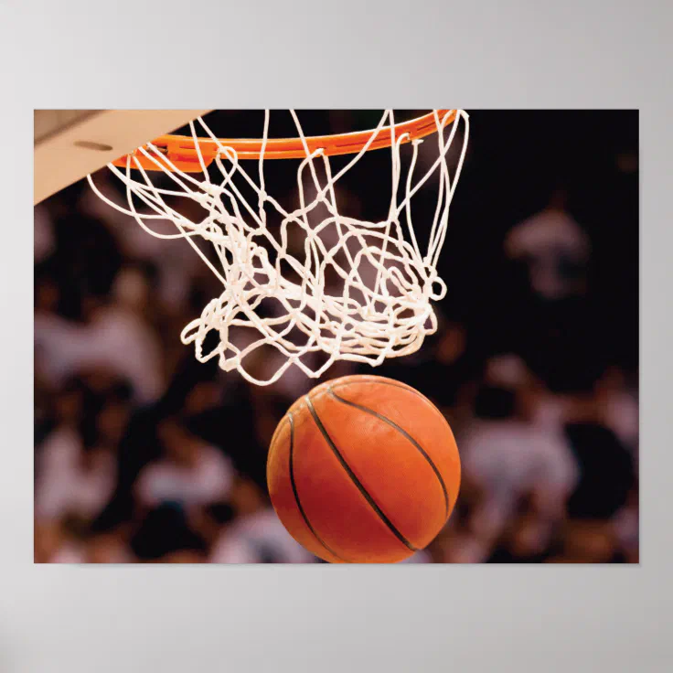 Basketball Scoring Poster | Zazzle