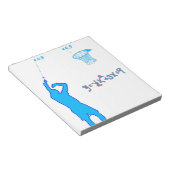 Basketball Shot and Quadratic equation Notepad | Zazzle