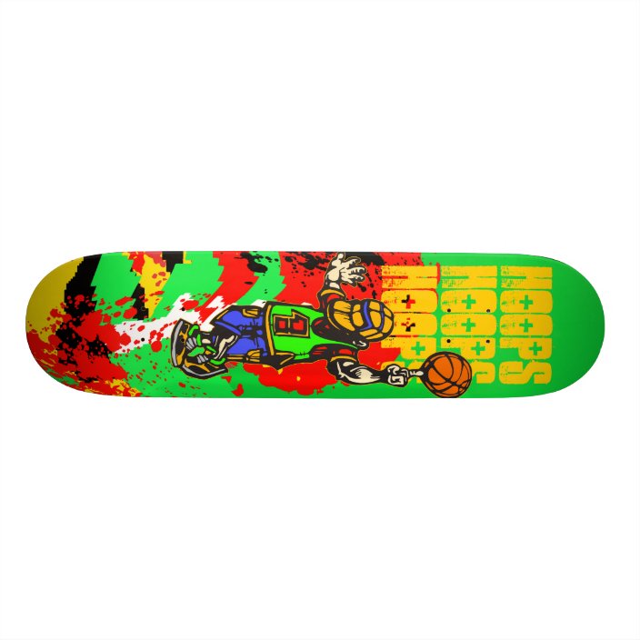 Basketball Skateboard Deck | Zazzle.com