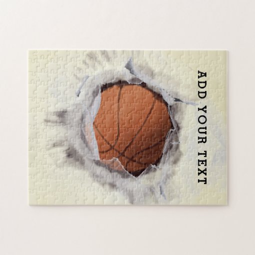 Basketball Sports Jigsaw Puzzle | Zazzle