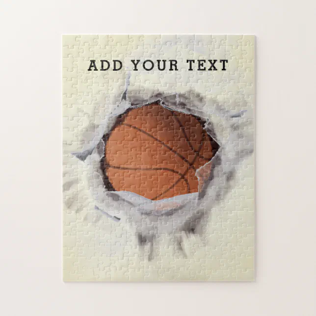 Basketball Sports Jigsaw Puzzle | Zazzle
