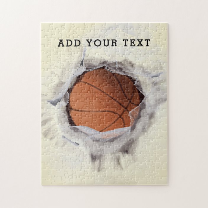 Basketball Sports Jigsaw Puzzle | Zazzle.com