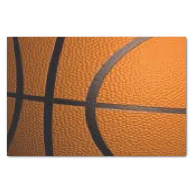 Basketball Sports Theme Tissue Paper | Zazzle