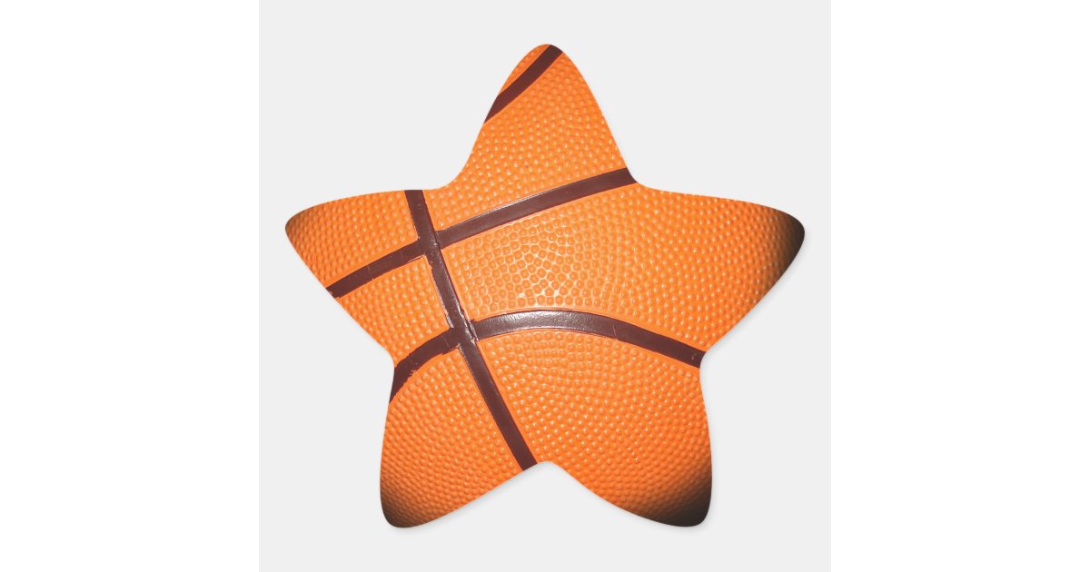 Basketball Star Sticker | Zazzle