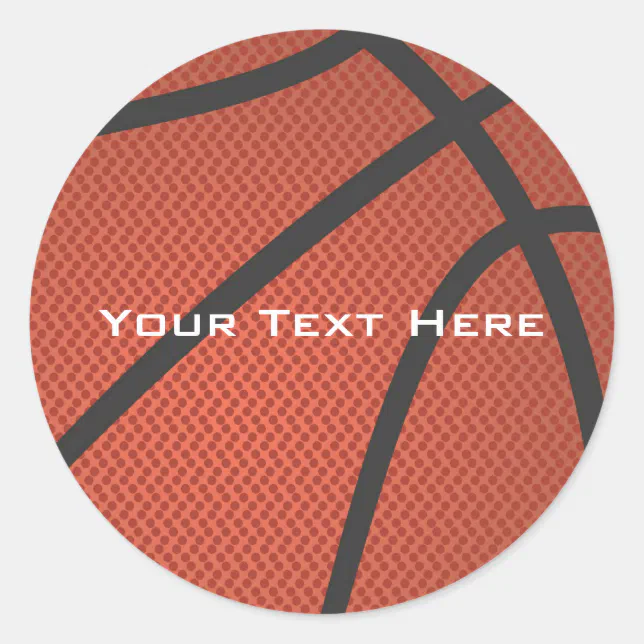 Basketball Sticker | Zazzle