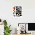 Basketball Team Senior Graduation Photo Collage Poster | Zazzle