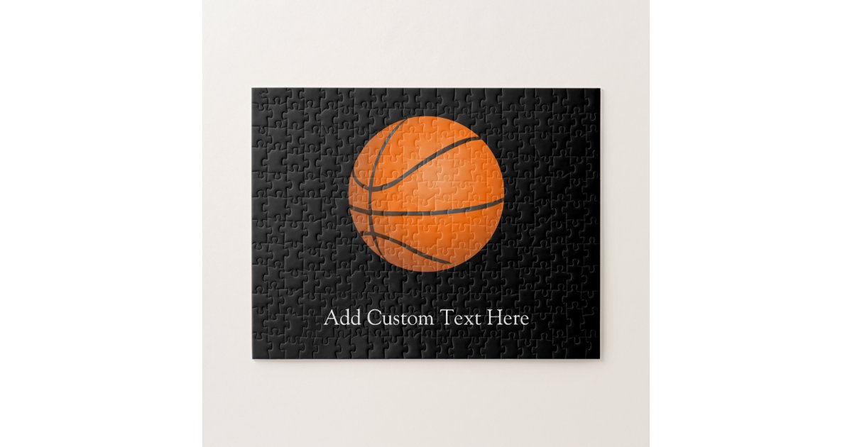Basketball Theme Jigsaw Puzzle | Zazzle