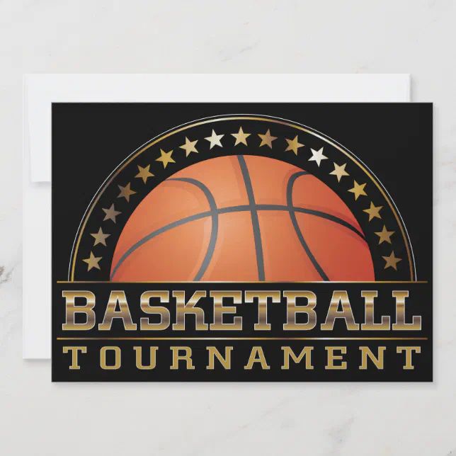 Basketball Tournament Invitation | Zazzle