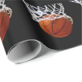 Basketball Wrapping Paper | Zazzle