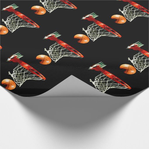 Basketball Wrapping Paper | Zazzle