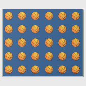 Basketball Wrapping Paper | Zazzle