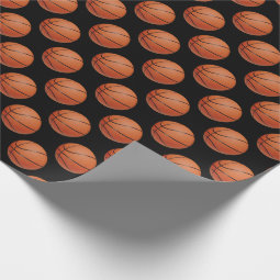 Basketball Wrapping Paper | Zazzle