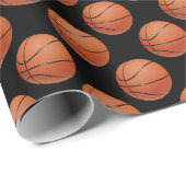 Basketball Wrapping Paper | Zazzle